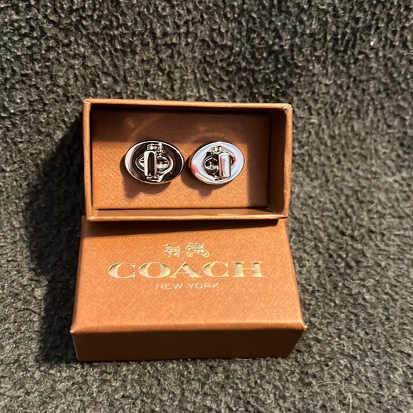 Coach | Accessories | Coach Mens Turn Lock Cuff Links | Poshmark